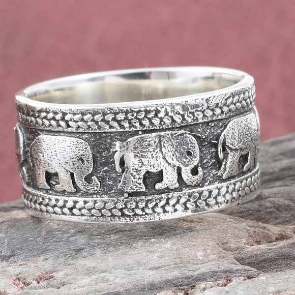 Jewelry | Nwt Artisan Crafted Sterling Silver Elephant Ring | Poshmark